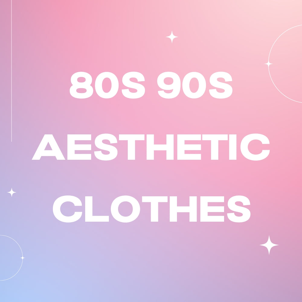 80s 90s Aesthetic Clothes – MAUVSTUDIO®