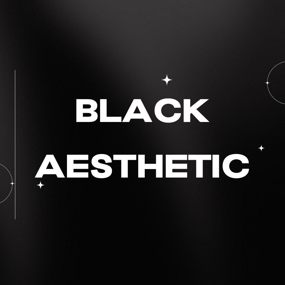 Black Aesthetic Clothing - Black Tees, Shirts & Mini-Midi Dresses ...