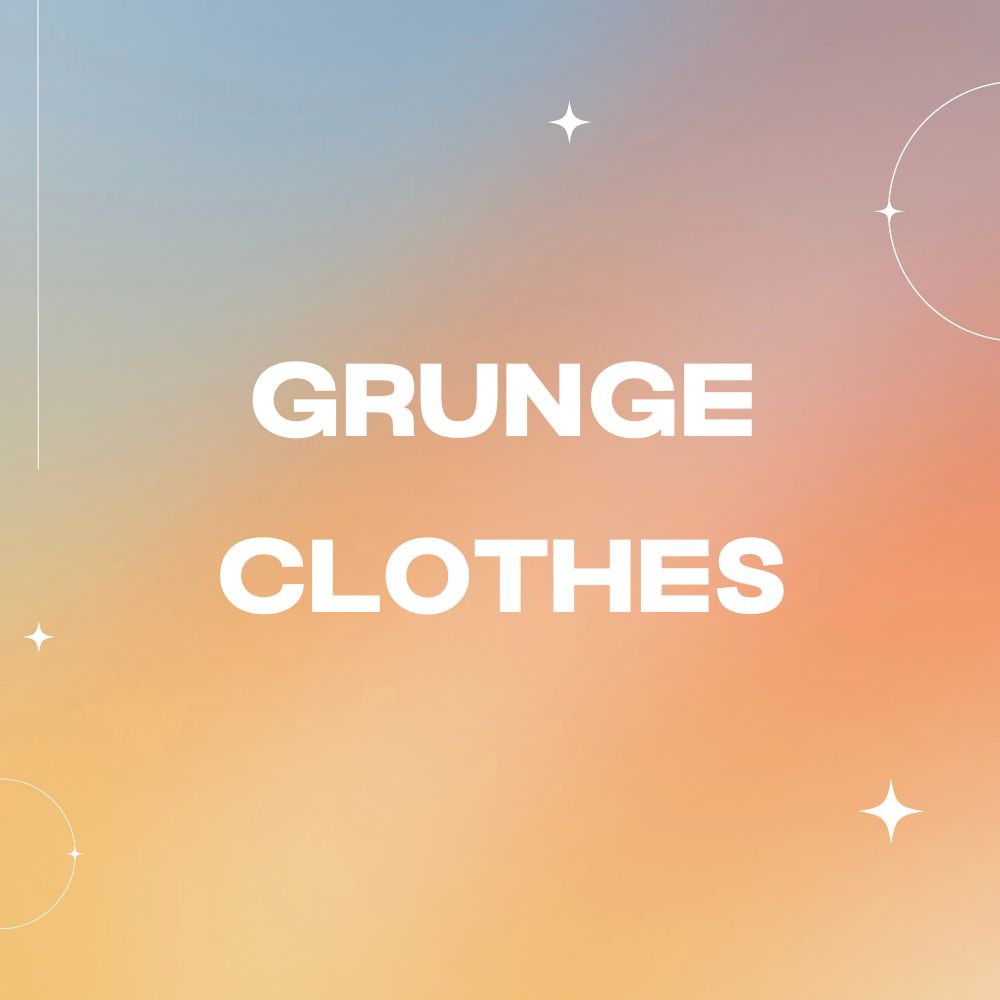 Grunge Style: Find Your Perfect Grunge Aesthetic Look – MAUV STUDIO®