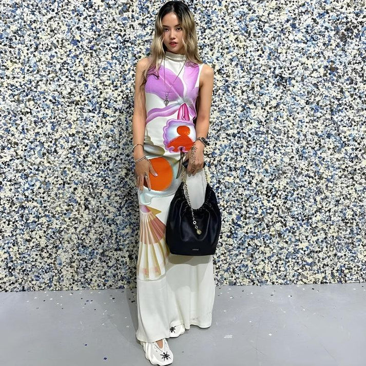 Maruja Mallo Split Maxi Dress - Mauv Studio – MAUV STUDIO®