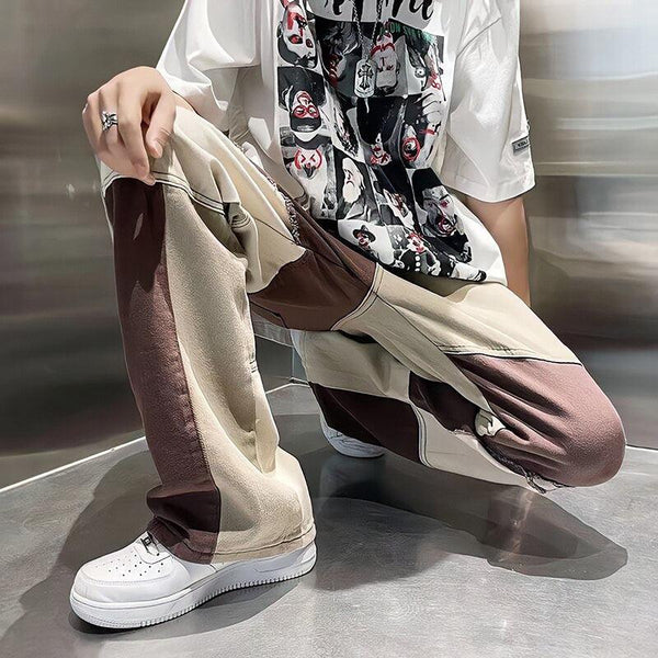 Y2K Patchwork Pants – MAUV STUDIO®® – MAUVSTUDIO®